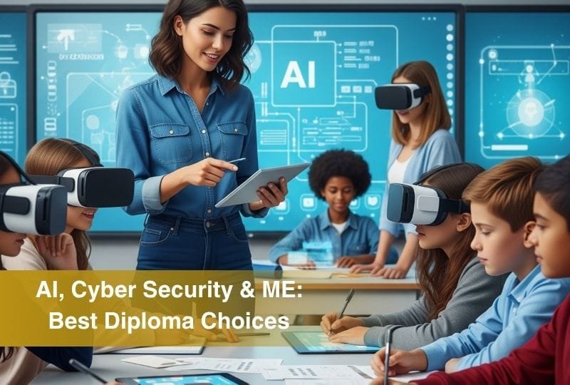 Top Diploma Branches in AI, Cybersecurity and Mechanical